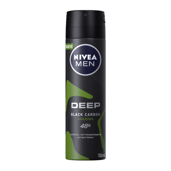 Nivea Deo Spray Deep Amazonia Black, 150 ml