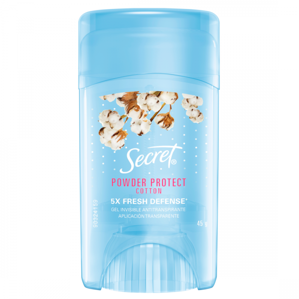 Secret Barra Powder Protect Cotton, 45 g