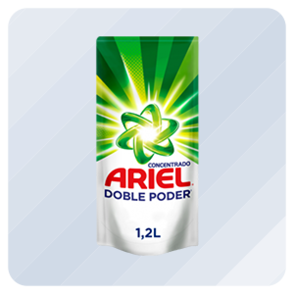 Ariel Detergente Liquido Concentrado, 1200 ml