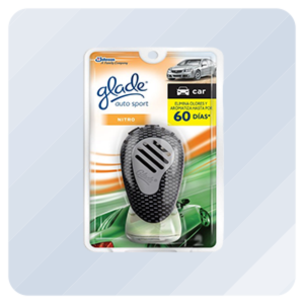 Glade Auto Sport Aparato Nitro, 7 ml