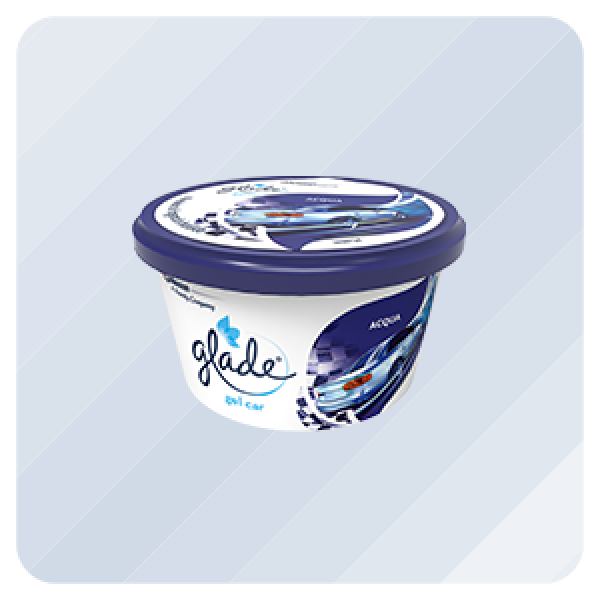 Glade Mini Gel Carro Acqua, 70 gr