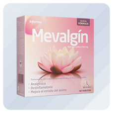Mevalgin, Dispensador 40 Tabletas