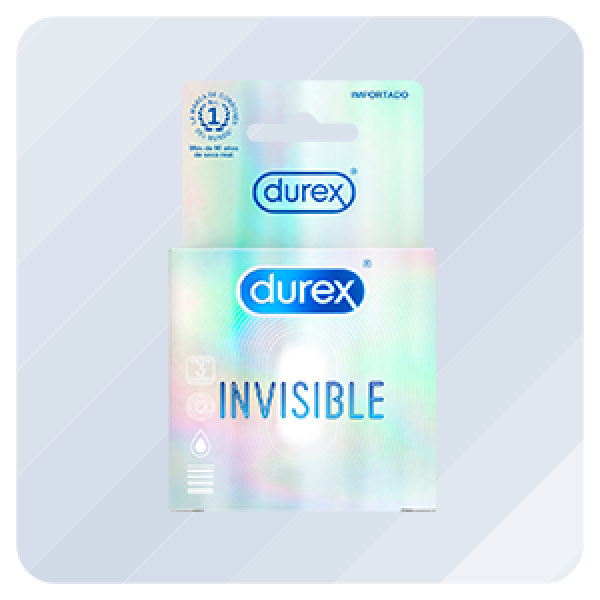 Durex Invisible, 3 Unidades