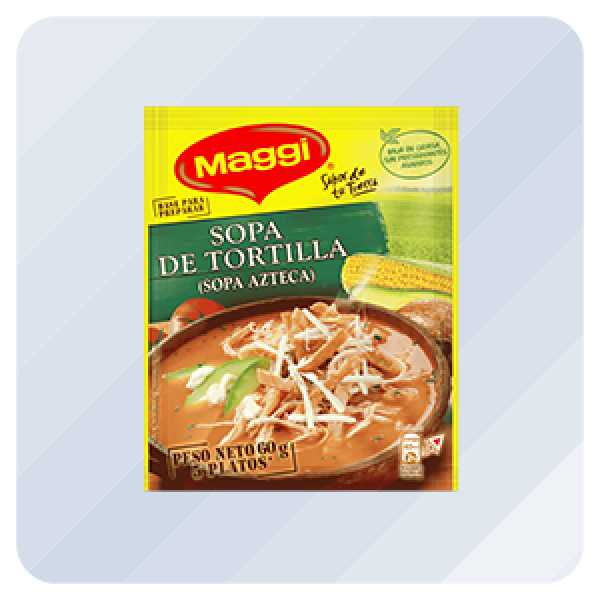Maggi Sopa de Tortilla Display 12 Unidades, 60 g