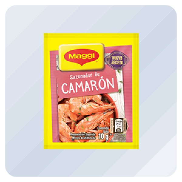 Maggi Sazonador de Camaron Ristra 12 Unidades, 10 g