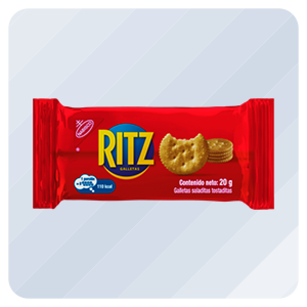 Ritz Galleta Salada 12 Paquetes X 20 GR